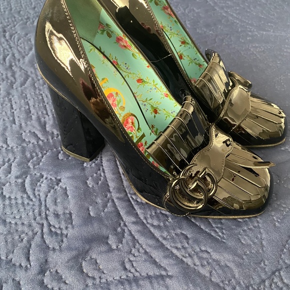 Gucci | Shoes | Gucci High Heel Loafers | Poshmark